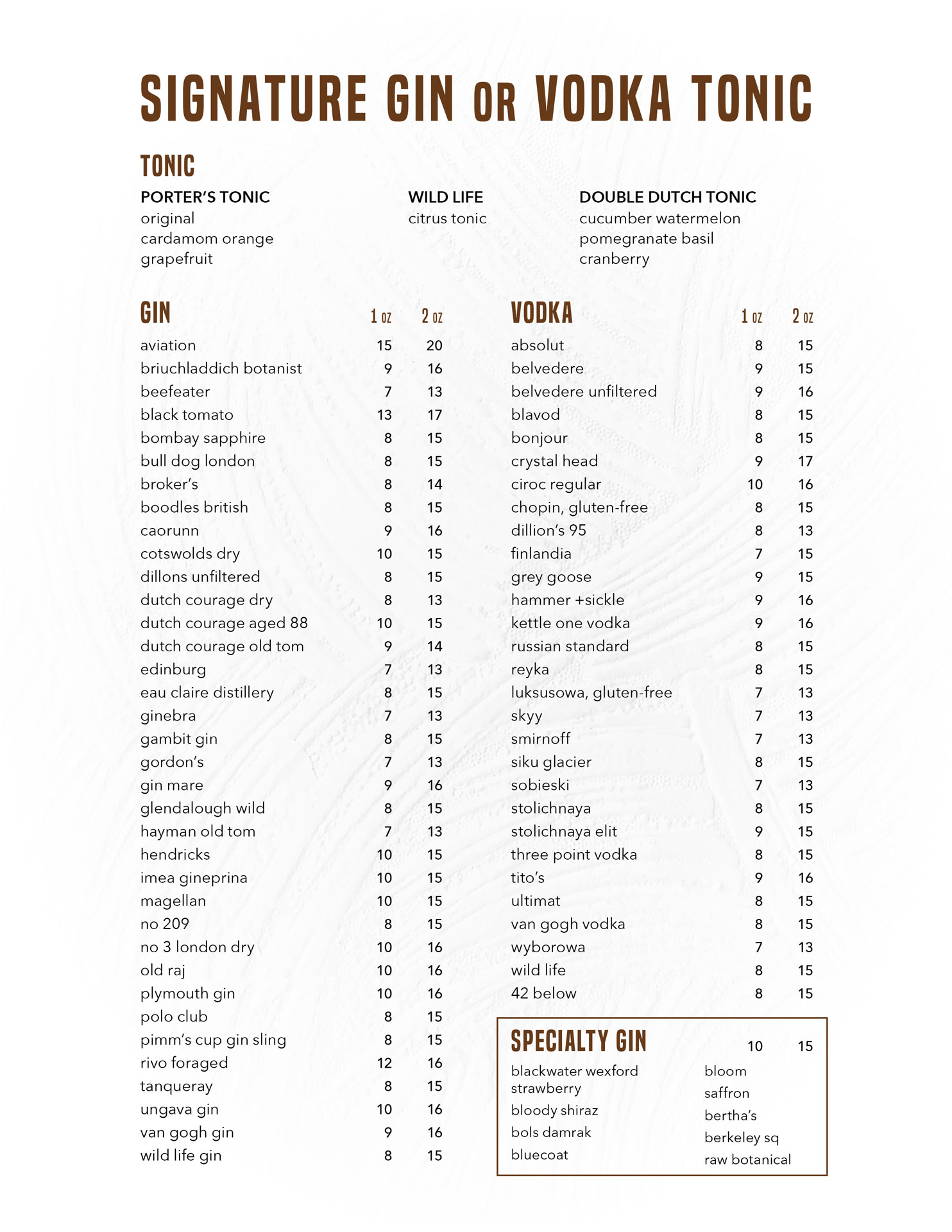 Tonic Kitchen+Bar | Experience Tonic Kitchen+Bar! Calgary Airport's Hot ...